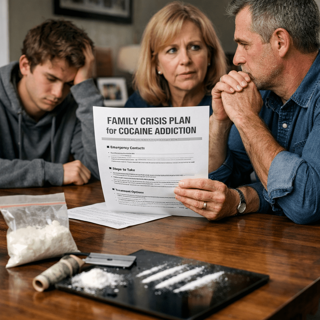 How to Build a Family Crisis Plan for Cocaine Addiction in 2026